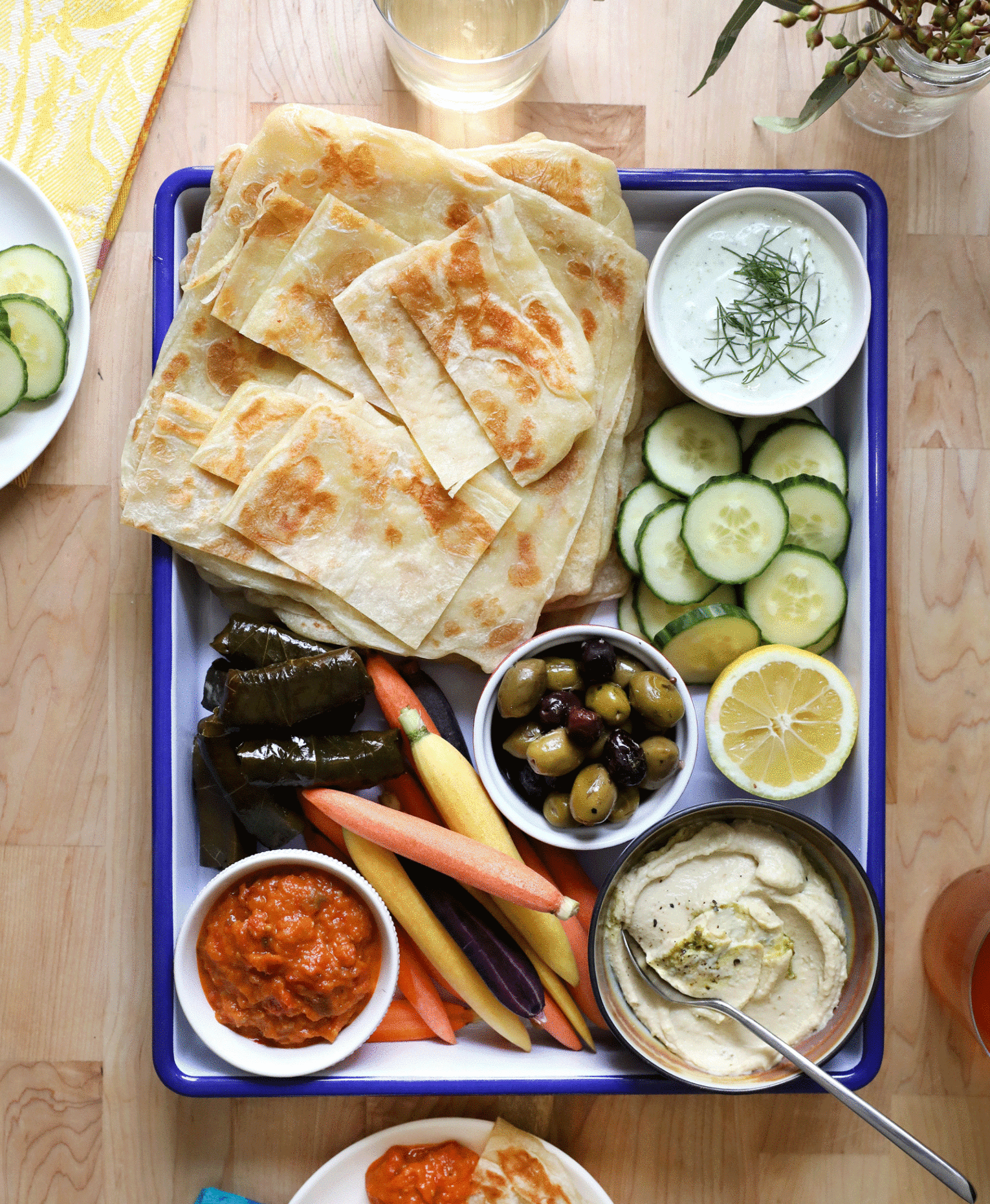 M'smen Mezze Board